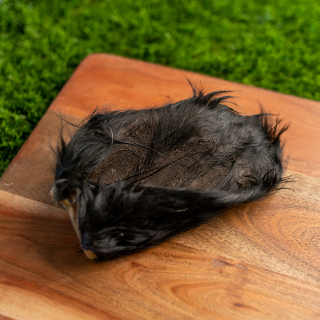 BEEF EAR WITH FUR | Pet Mince Direct